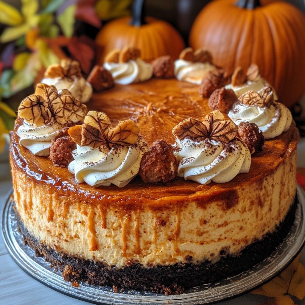 Pumpkin Patch Cheesecake